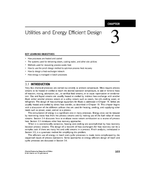 Chap3 Utilities And Energy Efficient Design Chapter 3 Utilities And