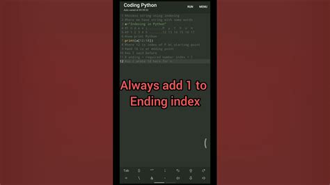Learn Python🐍 Easly By Shorts Part18 String Slicing Day18 Coding