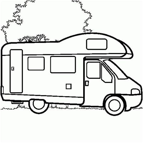 12 Tendance Coloriage Camping Car Image Cars Coloring Pages Coloring