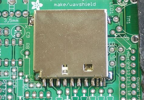 Audio Shield For Arduino Solder It Up Audio Shield For Arduino Solder It Up