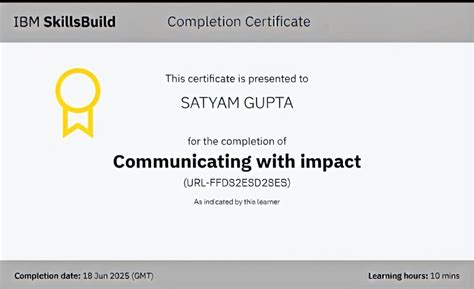 Ibm Skillsbuild Communicationskills Lifelonglearning