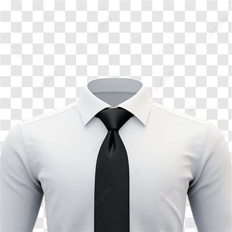 White Blank Shirt And Black Tie White Shirt Black Tie Blank Shirt