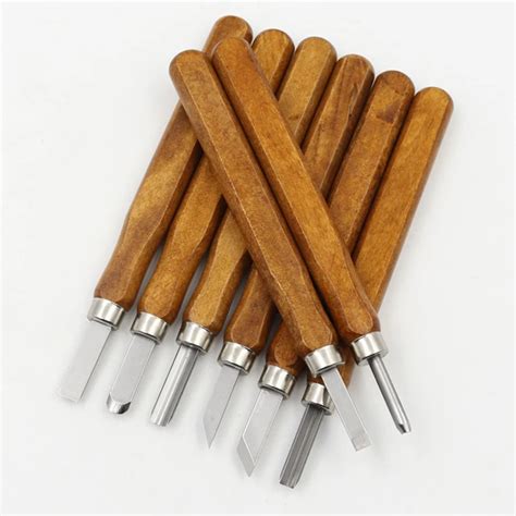 Ensemble Doutils De Sculpture Sur Boiscouteau De Sculpture Dart