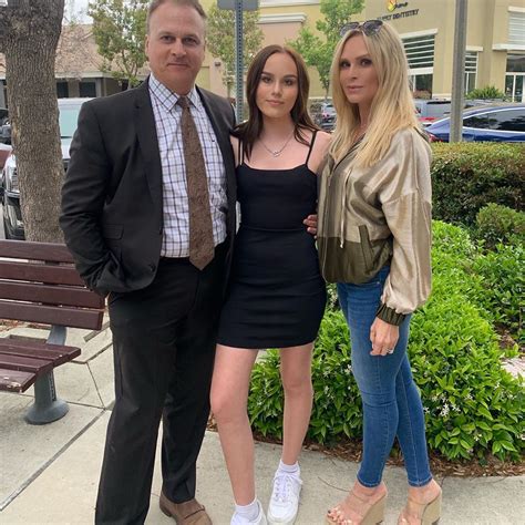 Simon Barney Sophia Barney Tamra Judge Pose For 8th Grade Dance The Hollywood Gossip