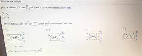 solved answer parts a through c a is the statement