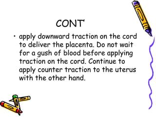 Active Management Of Third Stage Of Labour 2ppt