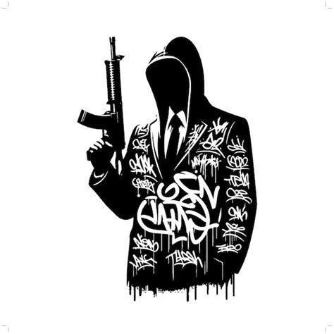 How To Draw A Gangster Graffiti