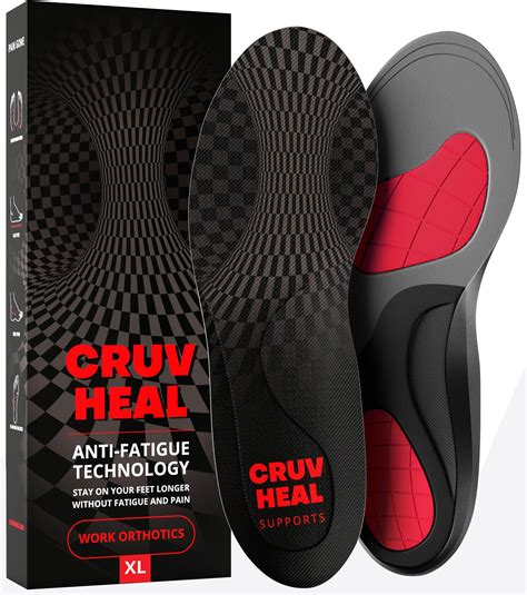 New Work Orthotic Insoles Anti Fatigue Medium Arch