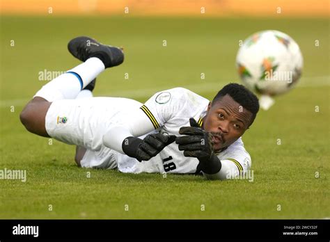 Tanzanias Goalkeeper Aishi Manula Makes A Save During The African Cup
