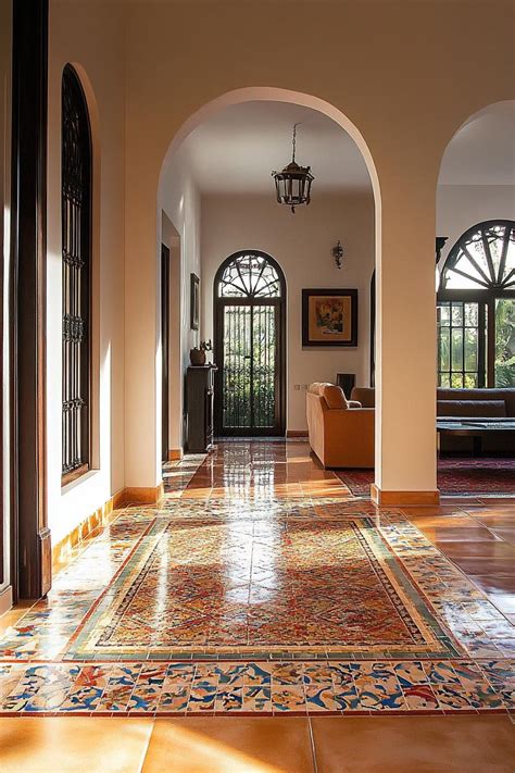 39 Modern Hacienda Houses That Combine Classic And New Mosaic Tile