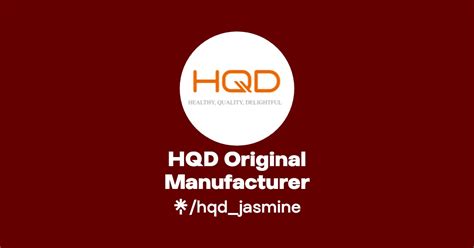 Hqd Original Manufacturer Instagram Facebook Linktree