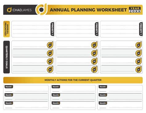 Redesign This Visioning Worksheet To Work As An Annual Planning Template Freelancer