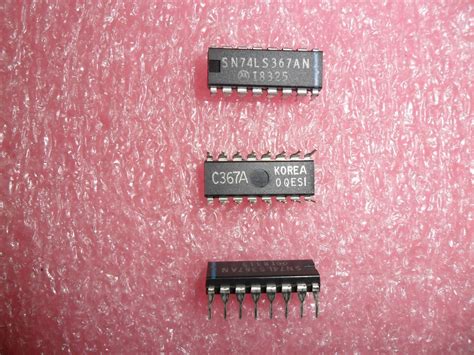 Sn74ls367an Motorola Hex Buffer Ic Ttl 74ls367 74367 Nos For Sale