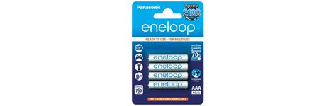 Panasonic Eneloop Rechargeable Battery Nimh Aaa 12v 750mah Set X4