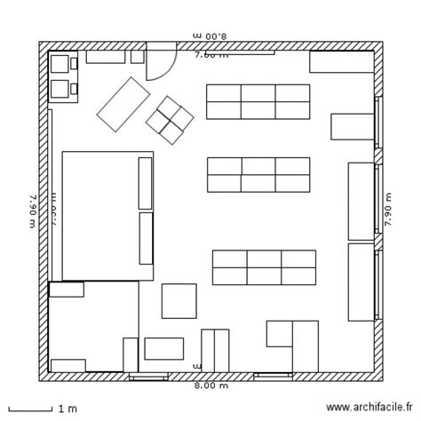 Plan De Classe Plan Dessiné Par Agrofore