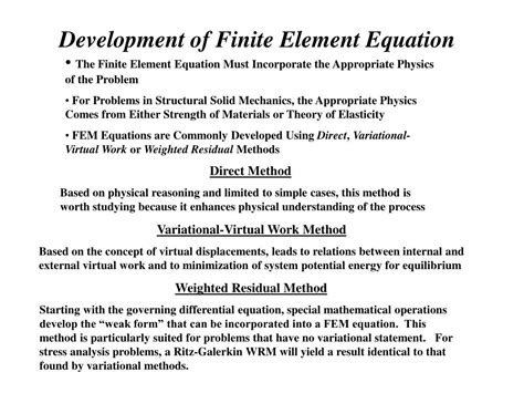 Ppt Introduction To Finite Element Methods Powerpoint Presentation Free Download Id5591315
