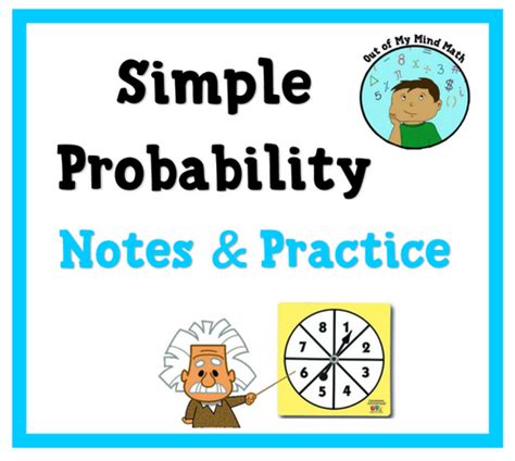 Simple Probability Notes And Practice And Performance Quizzes