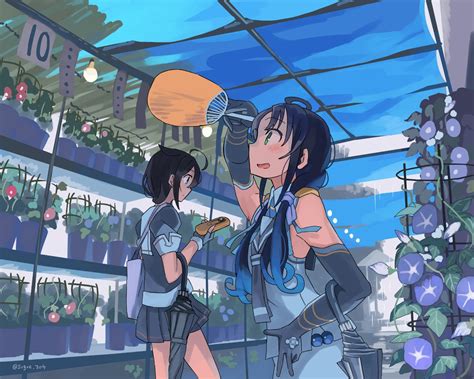 Shigure Shigure Kai Ni And Suzukaze Kantai Collection Drawn By Sugue Tettou Danbooru