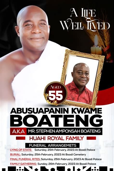Funeral Posters