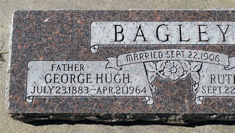 George Hugh Bagley 1883 1964 Find A Grave Memorial