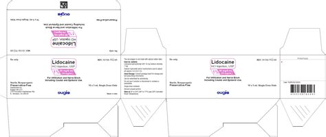 Dailymed Lidocaine Hydrochloride Injection Solution