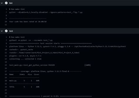 GitHub Nogibjj Mini Project 4 Yabei