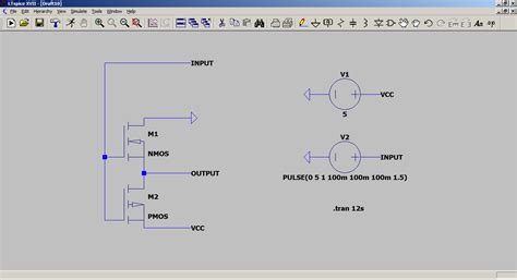 Mosfet Simple Cmos Switch With Weird Voltage In Ltspice Electrical