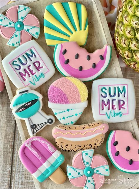 Pin By Spruce Up Boutique On Quick Saves Summer Sugar Cookies Royal