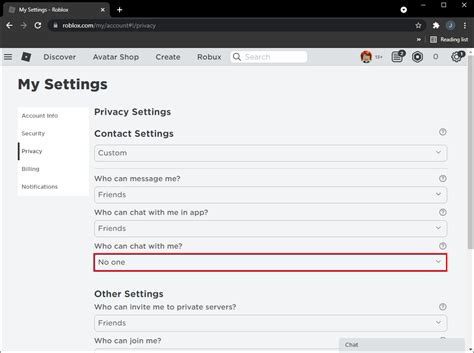 How To Disable The Chat In Roblox