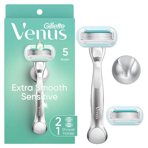 Gillette Venus Deluxe Smooth Sensitive Razor With 2 Cartridges Shop