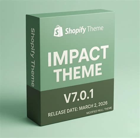 Impact Shopify Theme V701 Premium Responsive Shopify 20 Template