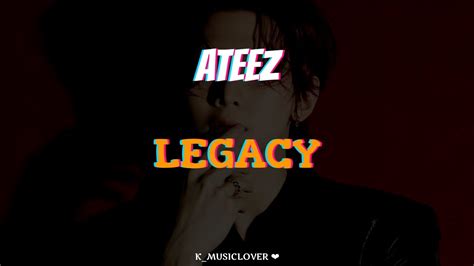 Ateez 에이티즈 Legacy Yeosang Solo TraduÇÃo Youtube