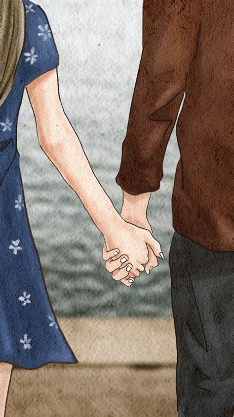 Couple Holding Hands Romantic Valentines Premium Photo Rawpixel