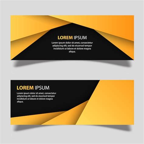Free Vector Vector Banner Designs Template