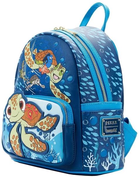 Loungefly Disney Pixar Finding Nemo Squirt And Crush Mini Backpack