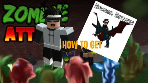How To Get The New Demon Dragon In Zombie Attack Youtube
