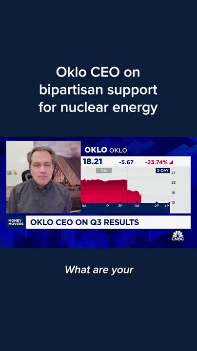 Cnbc On Linkedin Oklo Ceo Jacob Dewitte Broad Support For Nuclear From The Trump…