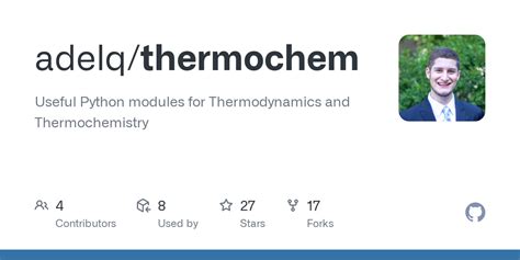 Github Adelqthermochem Useful Python Modules For Thermodynamics And