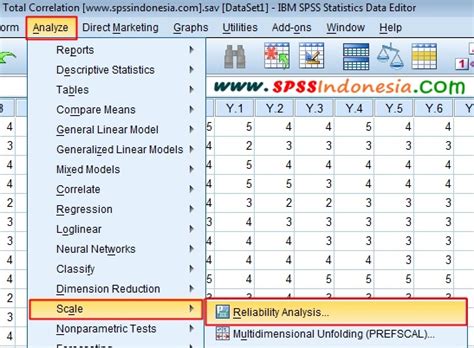 Cara Uji Validitas Kuesioner Teknik Corrected Item Total Correlation Dengan Spss Spss Indonesia