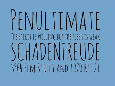 Amatic Font Free Download Fonts Empire