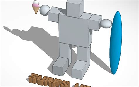 3d Design Surf Bot Tinkercad 3d Design Surf Bot Tinkercad