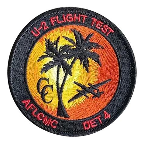 Aflcmc Det 4 U 2 Flight Test Patch Air Force Life Cycle Management Center Patches
