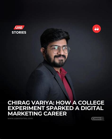 Chirag Variyas Chirag Variya Digital Marketer Journey From A