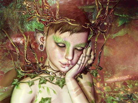 Forest Pixie Style And Details Here Wicca Merlin Digital Artist