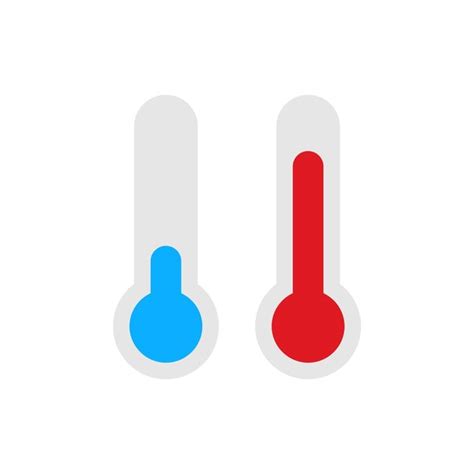 Premium Vector Thermometer Vector On White Background