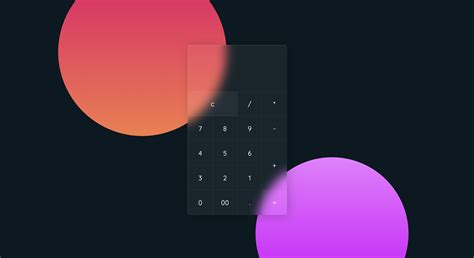 Github Apelleskimglassmorphic Calculator