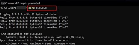 how to ping an ip address in windows or linux