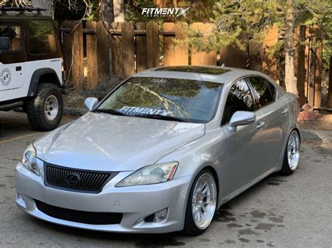 2010 Lexus Is250 4dr Sedan 25l 6cyl 6a With 18x95 Aodhan Ds06 And
