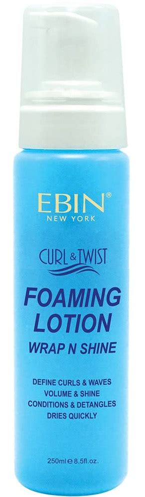 Ebin New York Curl And Twist Foaming Lotion Ingredients Explained