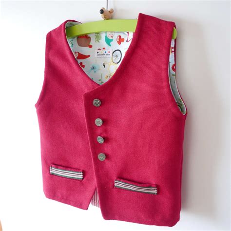 Patrón Pdf Chaleco Con Bolsillos Niño O Bebé Mod Peter 12 Etsy España